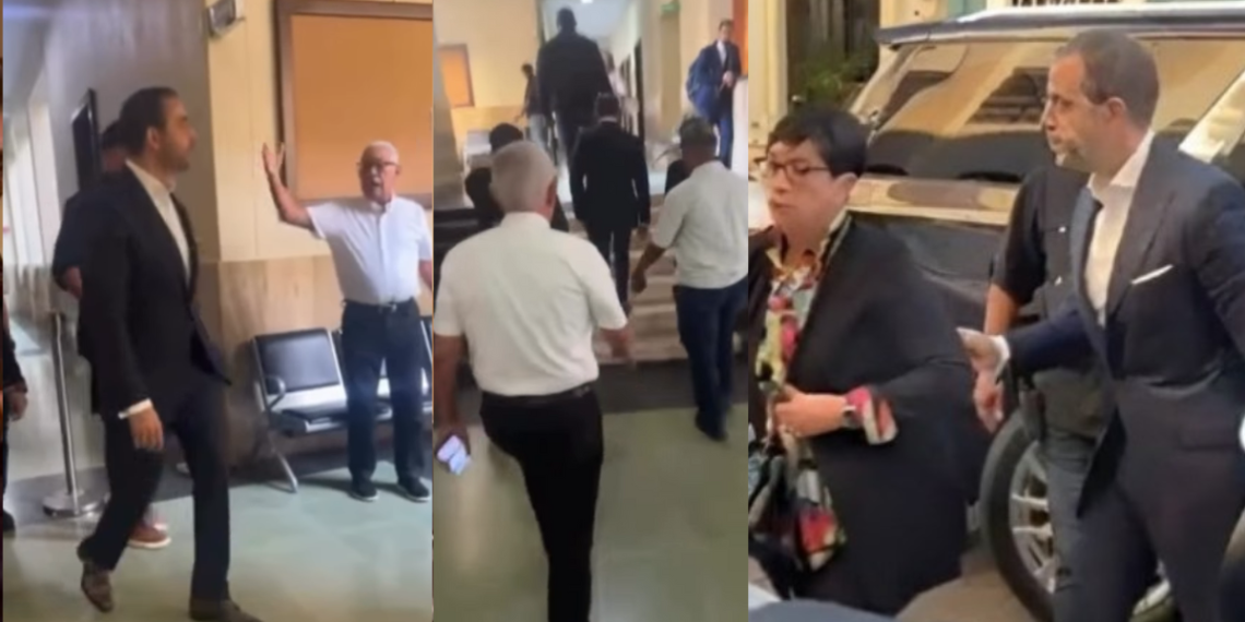 Padre confronta a hermanos Espaillat tras juicio preliminar por caso ...