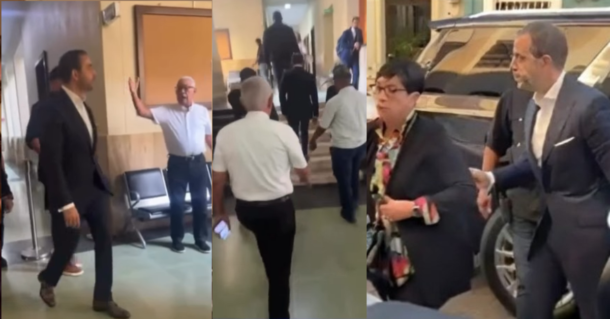 Padre confronta a hermanos Espaillat tras juicio preliminar por caso ...